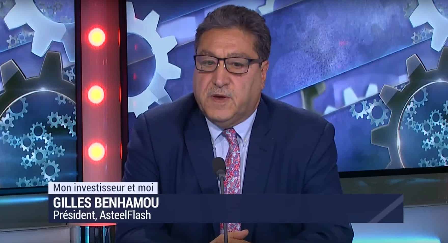 Gilles Benhamou parle d'Asteelflash sur BFM Business - Asteelflash